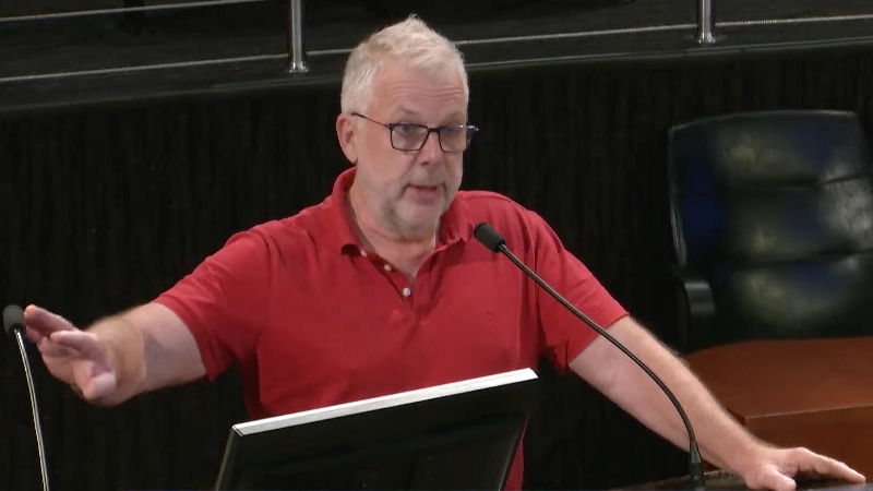 Cary citizen speaks out against proposed tax increase