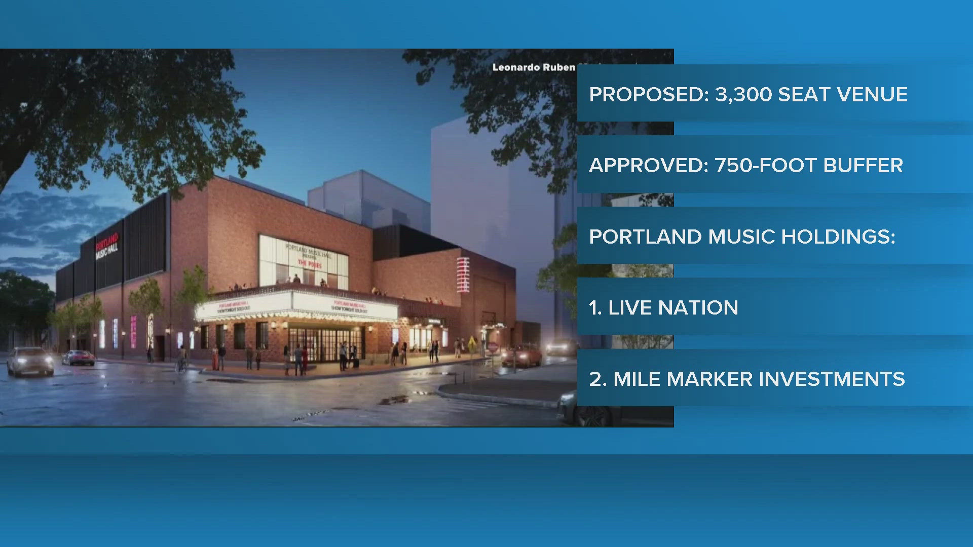Developers of proposed concert venue in Portland take steps to sue the city