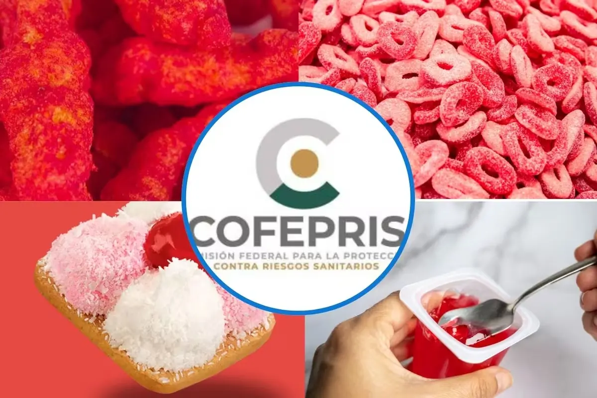 Cofepris prohíbe el colorante rojo 3 en México por riesgos a la salud