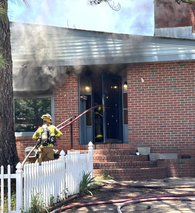 Norfolk Fire & Rescue responds to house fire on Krick St.