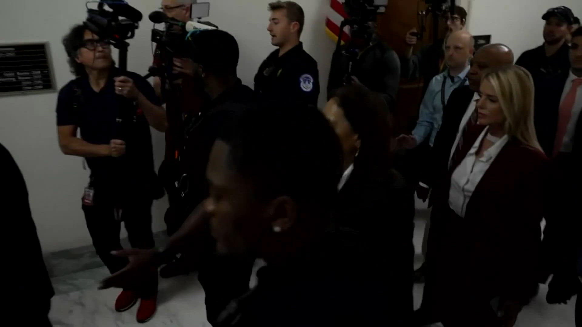 Pam Bondi testifies behind closed doors in House committee's Epstein probe