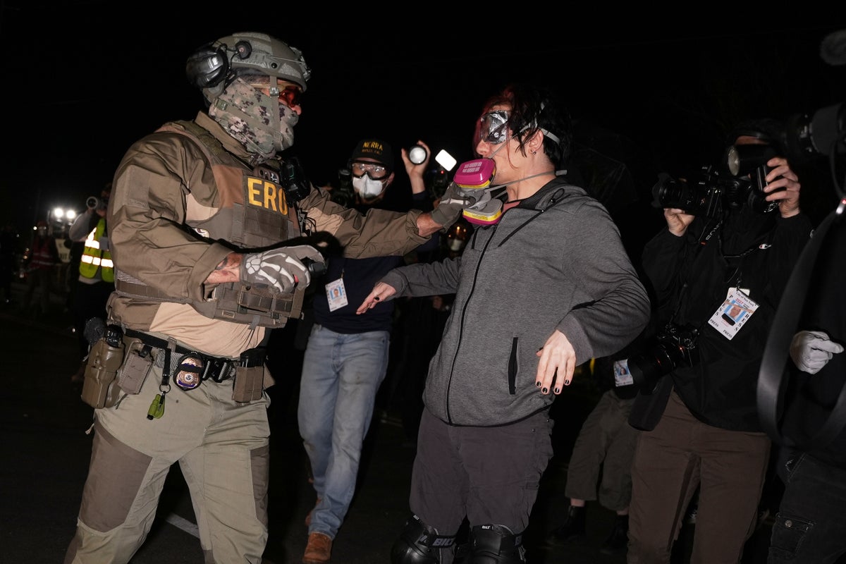 NJ governor sends state police to set up protest zone outside contested ...