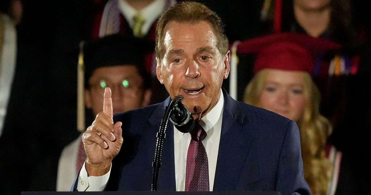 Report: Nick Saban invited to testify at hearing on Senate bill related ...