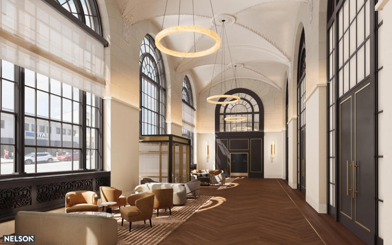Erie's tallest building begins hotel transformation with Gov. Shapiro