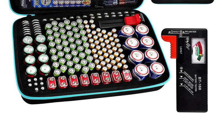 Amazon's battery organizer helps you stop wasting batteries, time, and ...