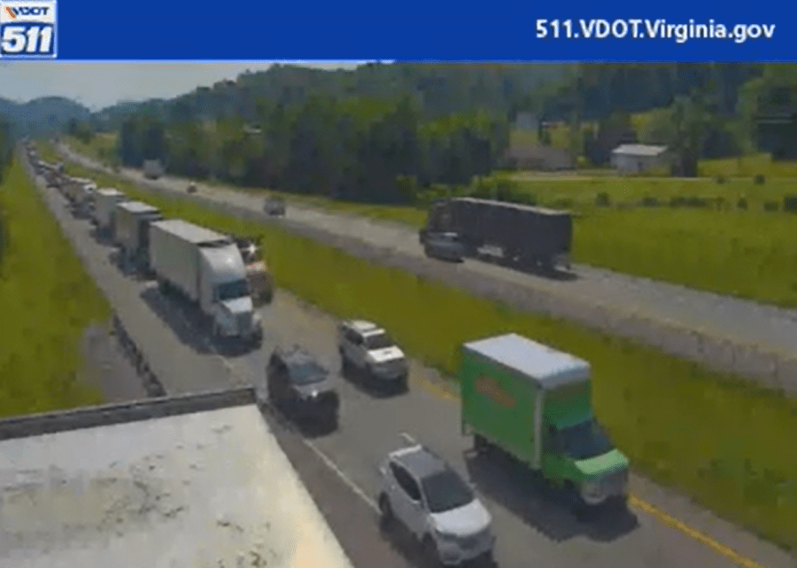 Bristol PD: Crash closed I-81 North near state line