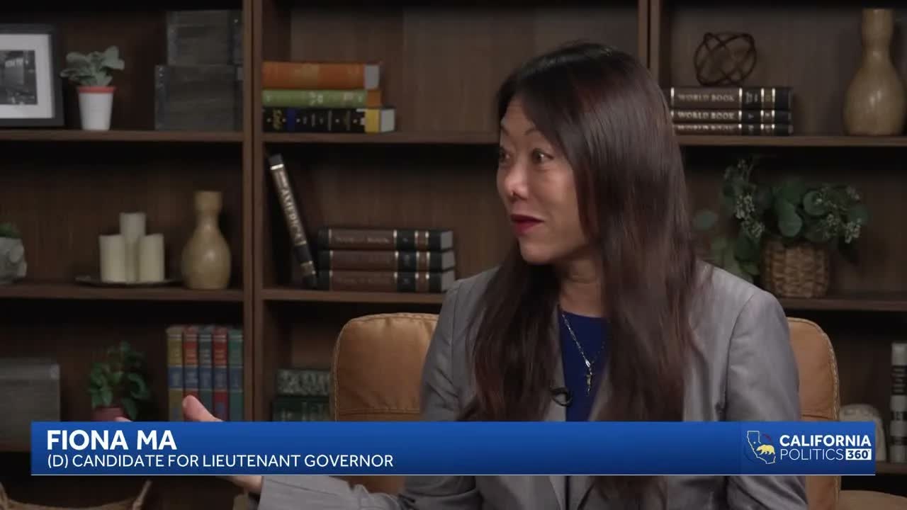 Full interview | Lt. Gov candidate Fiona Ma