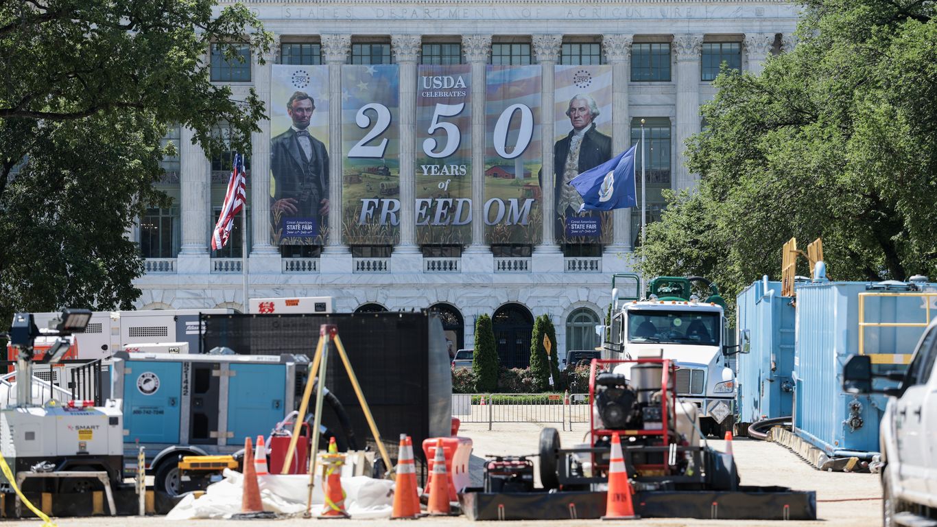 A fair meant to unite America is already dividing it