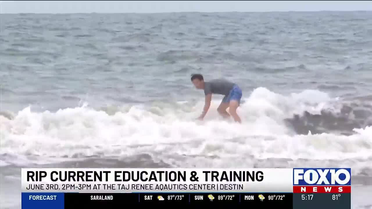Rip current education session set in Destin