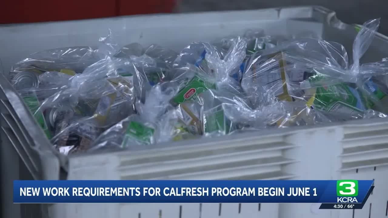 New work requirements for CalFresh program begin June 1