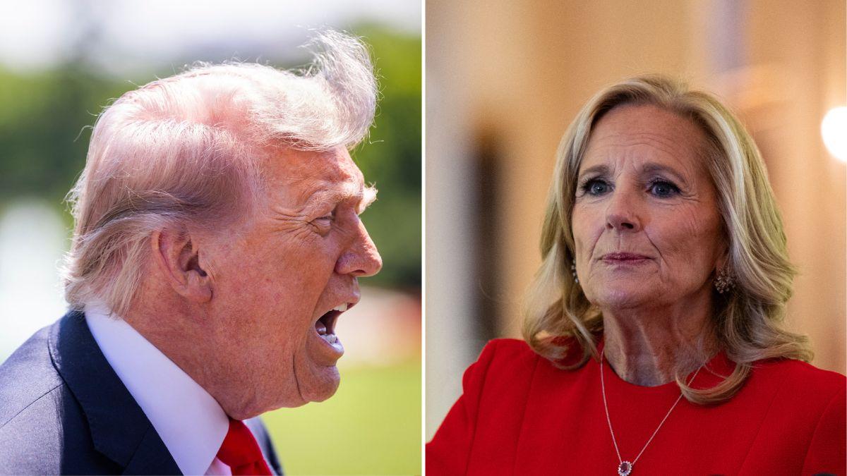 Donald Trump goes nuclear on Joe Biden's wife Jill