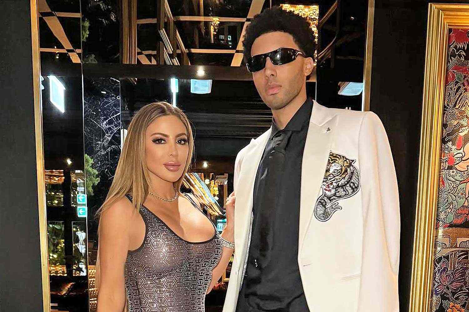 Larsa Pippen's son emotionally breaks down about her alleged affair ...