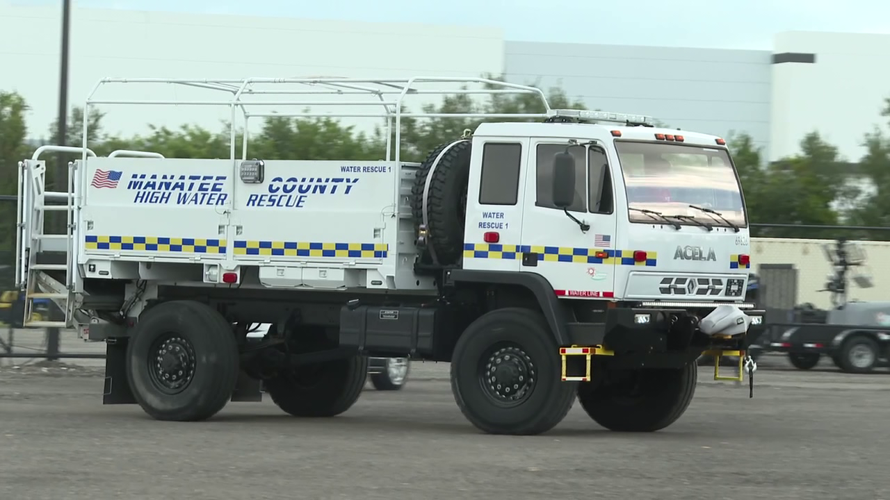 Manatee County launches high-water rescue vehicle, lifeguards trained ...