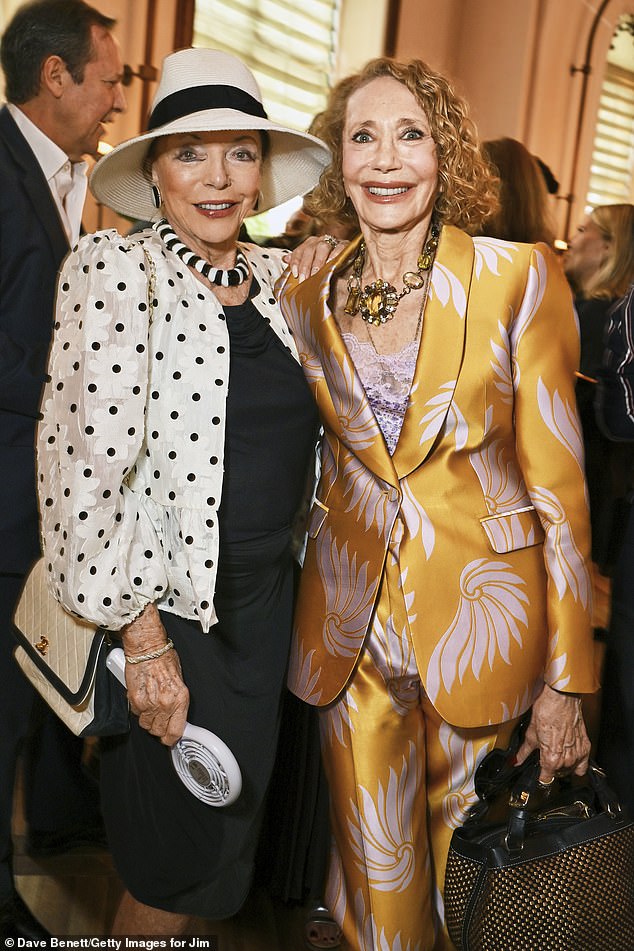 Celia Imrie, 73, and Joan Collins, 93, look youthful at the Casting ...