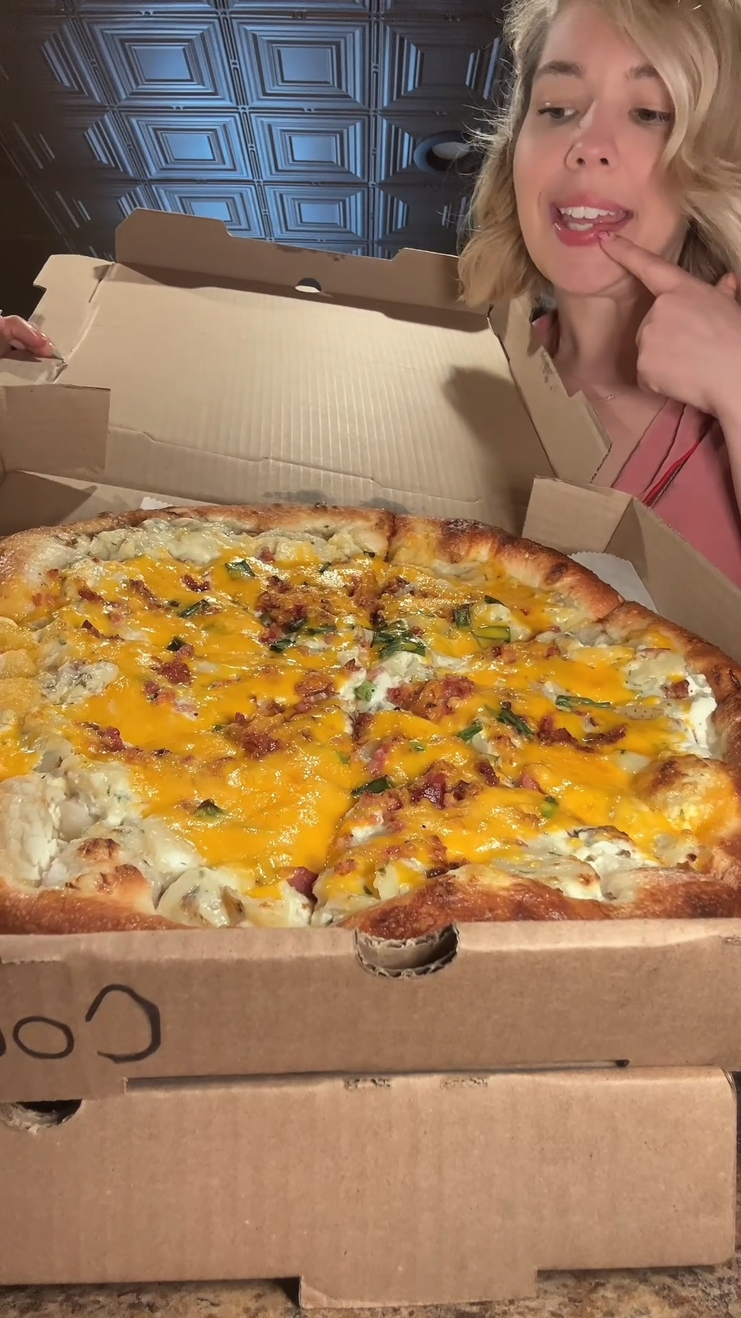 Pizza takeout!