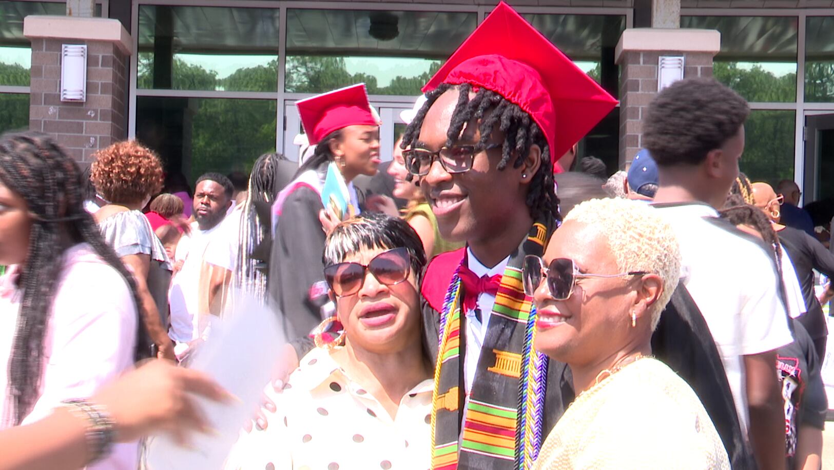 McCormick High seniors walk the stage nearly 1 week after school fire