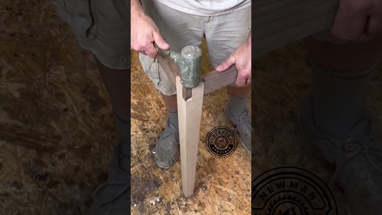 Wood joinery fun #woodworking #joinery #wood