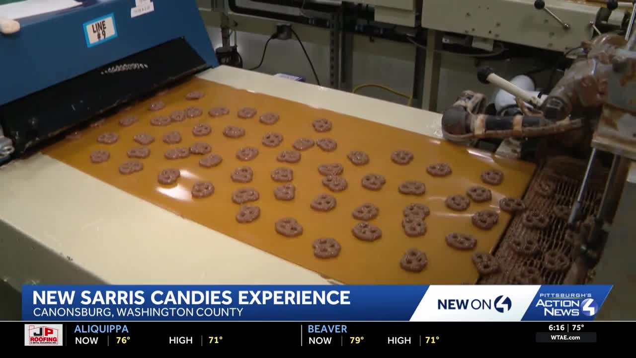 Sarris Candies opens new factory store with chocolate tours