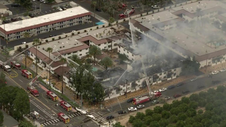 At least 150 people displaced by massive apartment complex fire near UC ...