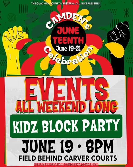 City of Camden to host kids’ block party on June 19th