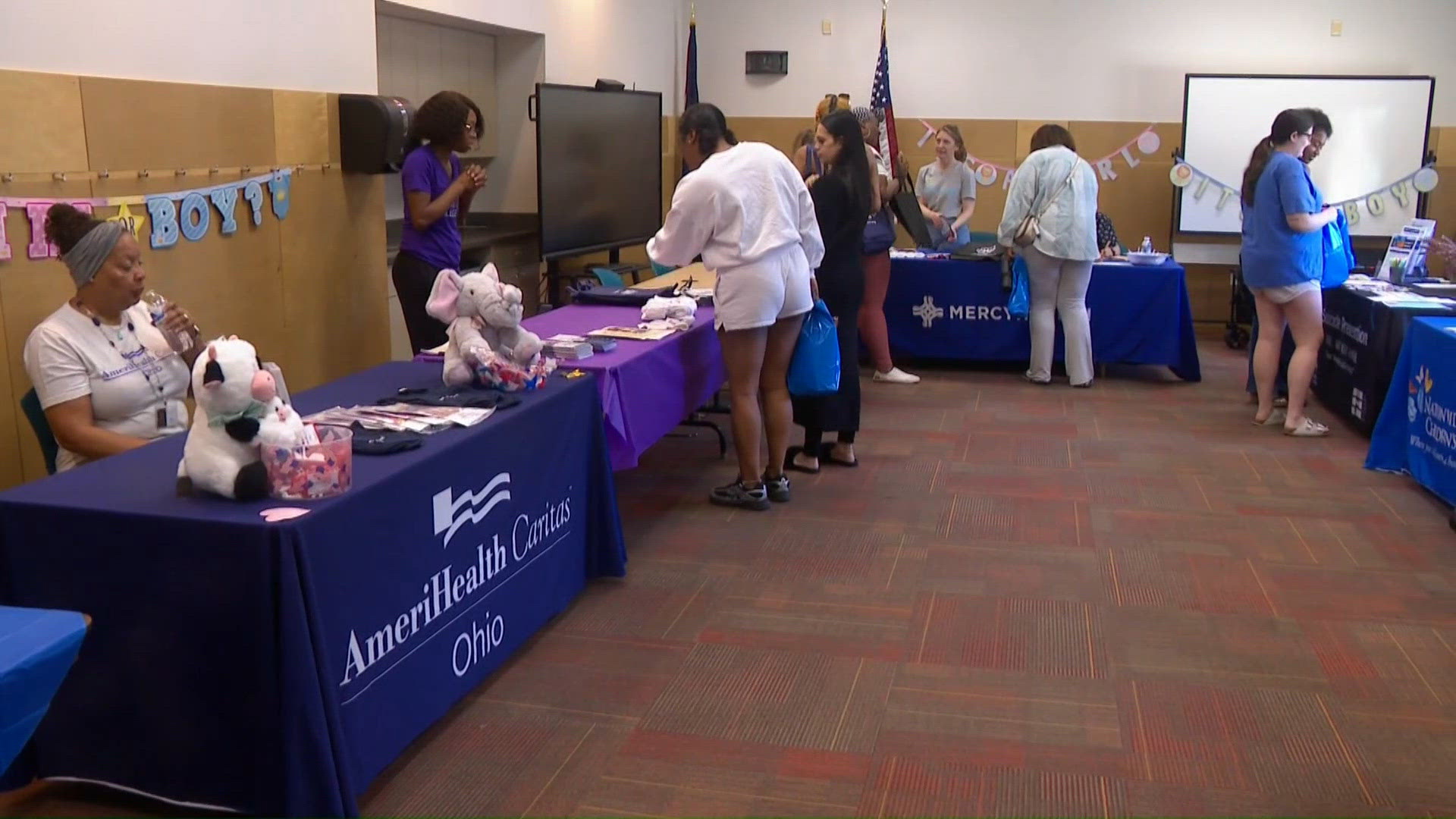 Mercy Health holds community baby shower