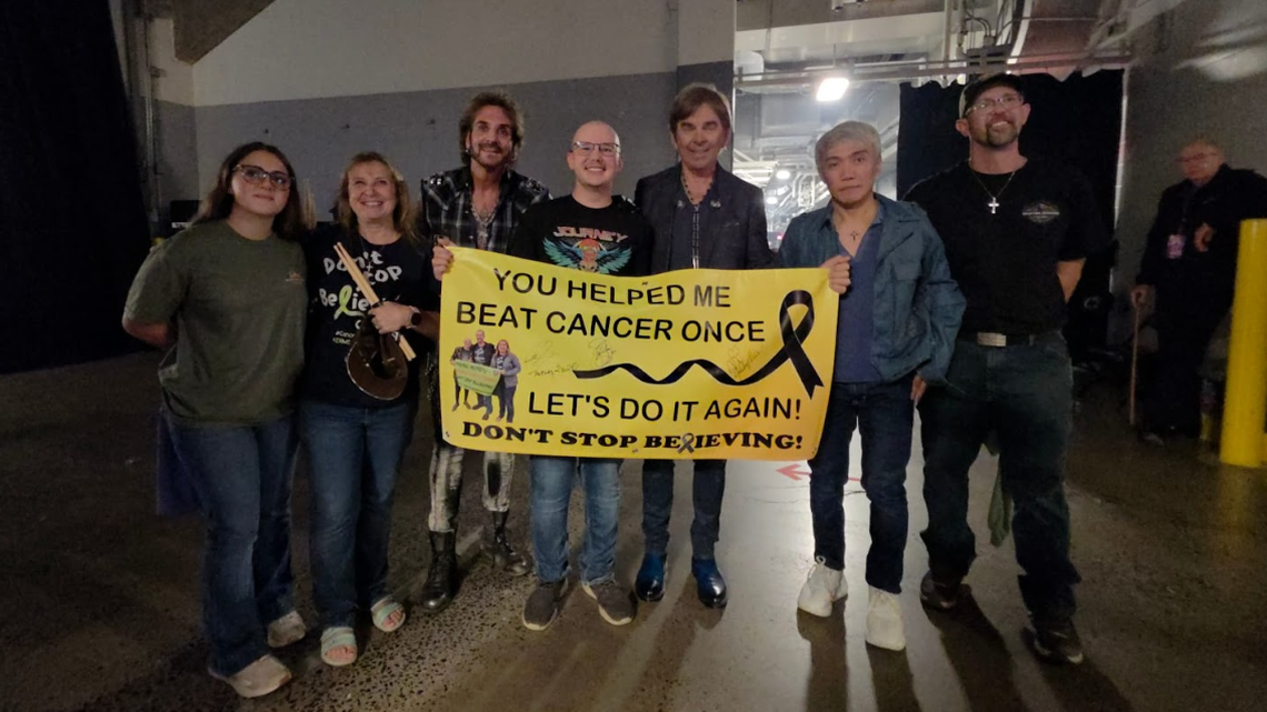 Journey helped a Centre County teen through cancer fight. He met them ...