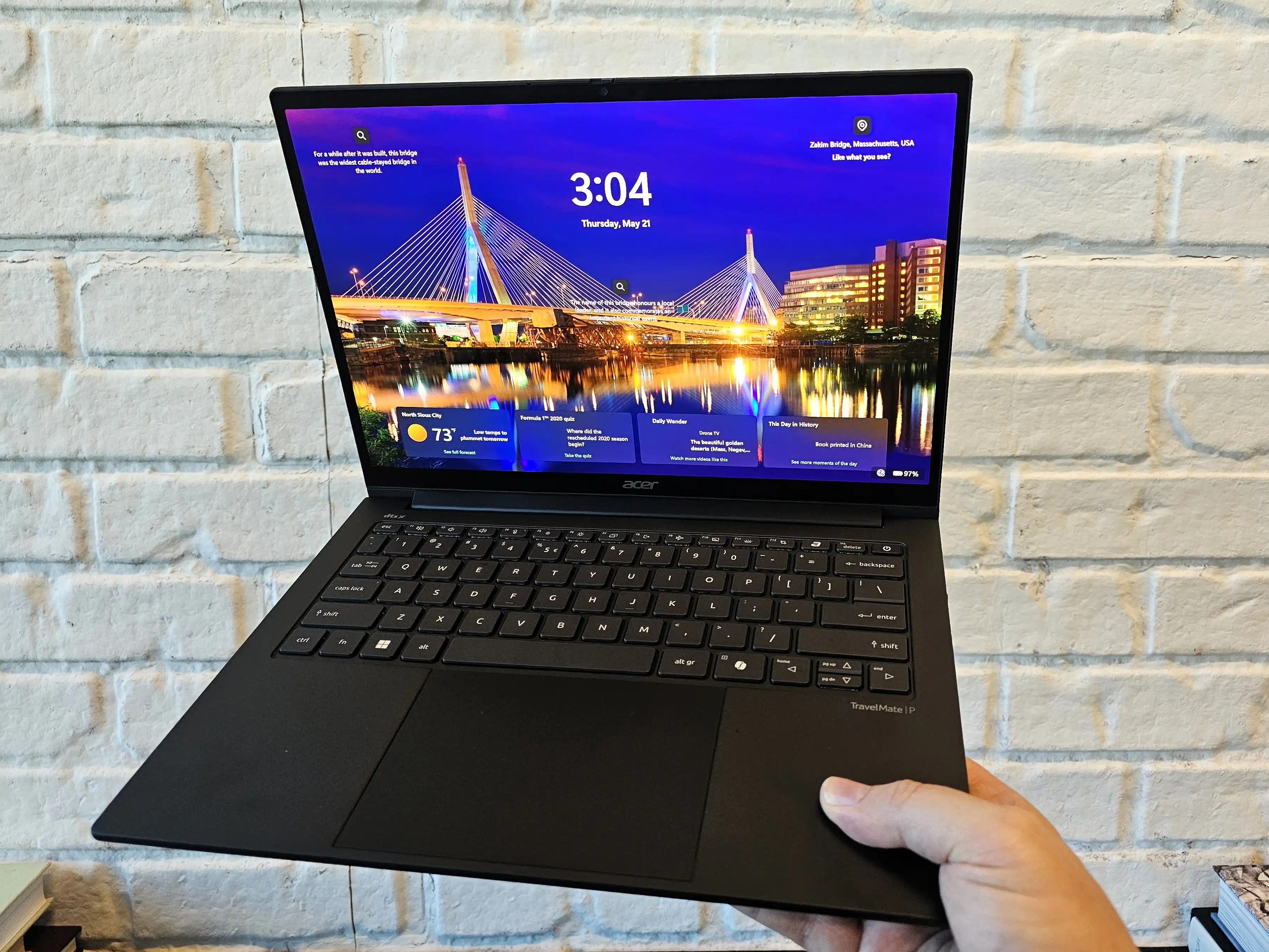 This 2.2-pound Acer laptop somehow promises 30 hours of battery life