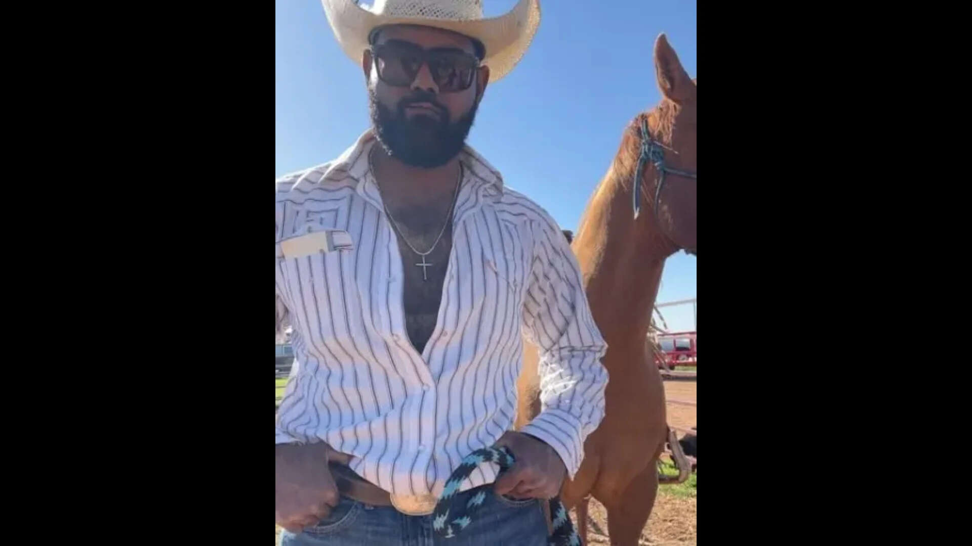 Meet Tesh Jennings, an Indian-American rancher who says 'not all ...