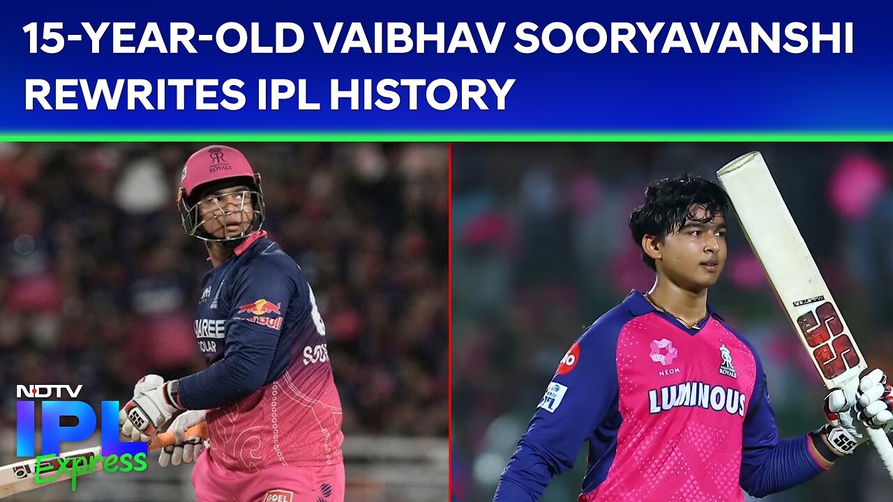 15-year-old Vaibhav Sooryavanshi rewrites IPL history, fastest to 1,000 ...