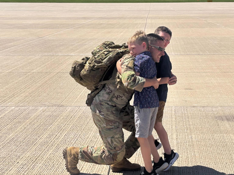 Wisconsin National Guard soldiers return home after year-long deployment