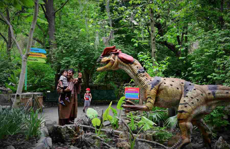 Visit 'dinosaurs' at this returning Saint Louis Zoo exhibit
