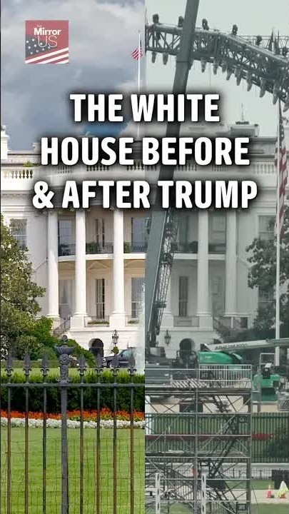 White House transformations before and after Trump