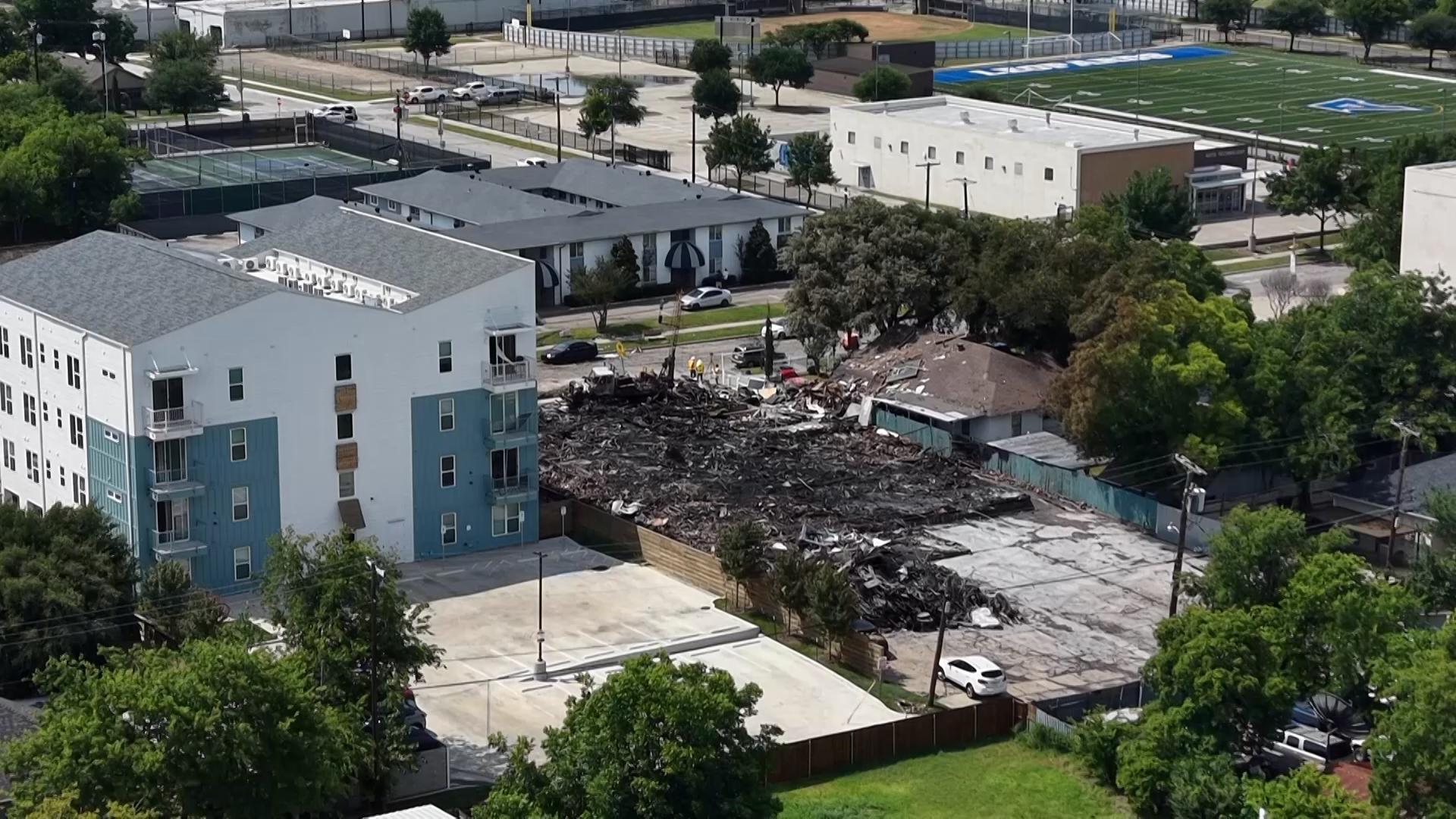 Locals recall boom sound, felt building shake in Dallas apartment explosion
