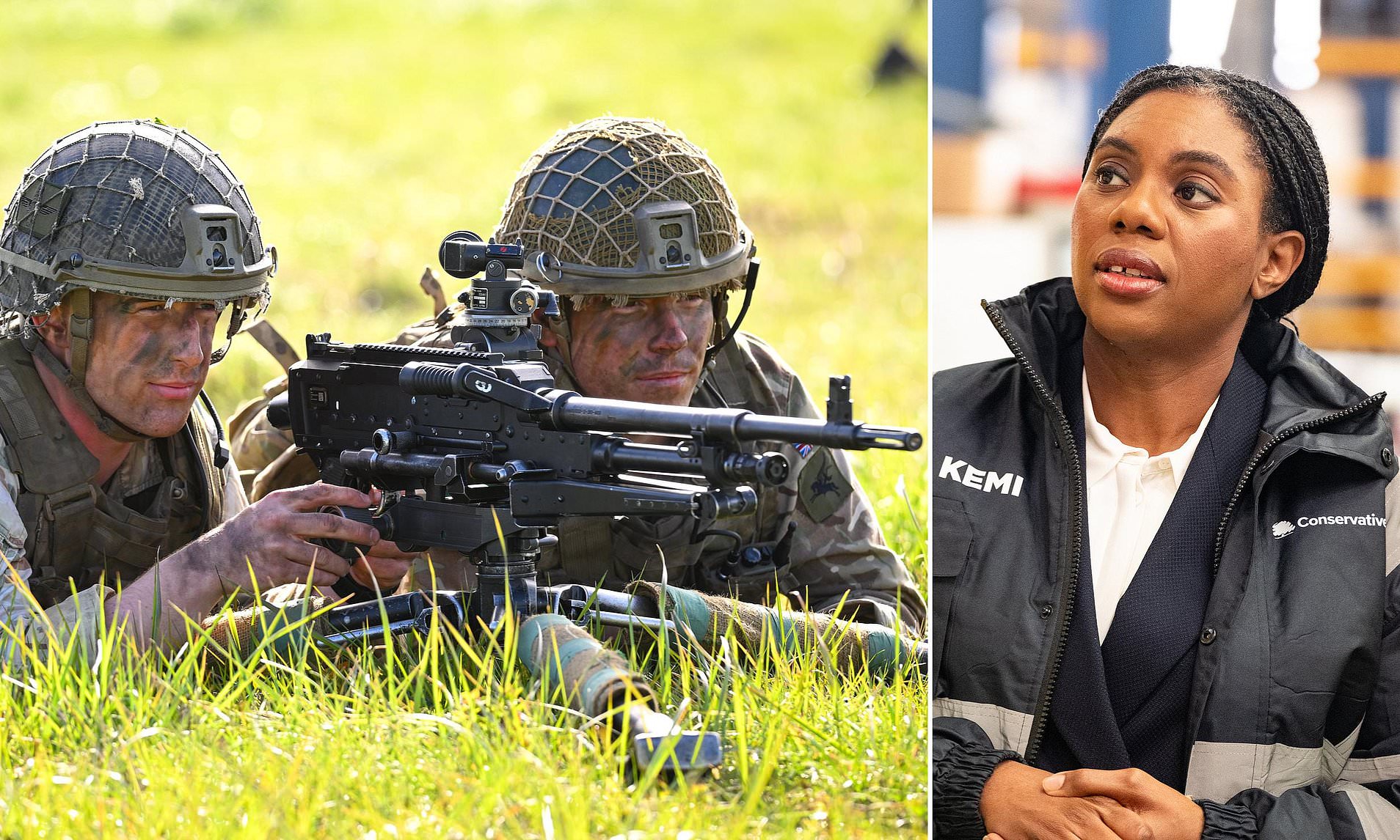 Key defence spending plan now a YEAR overdue as Kemi accuses Labour of ...