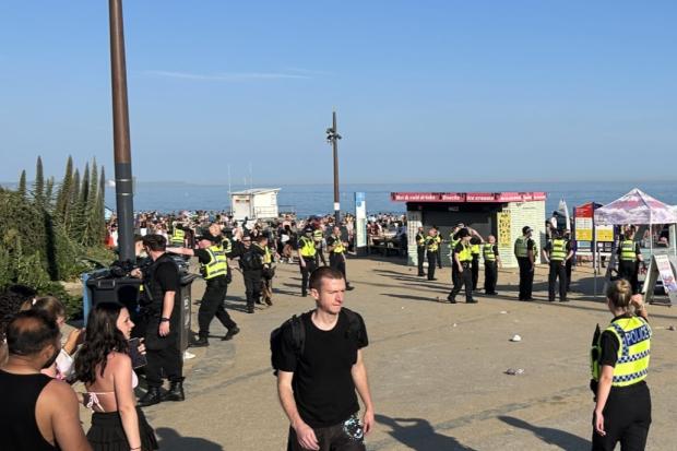 Police authorise 'special stop and search powers' after beach disorder