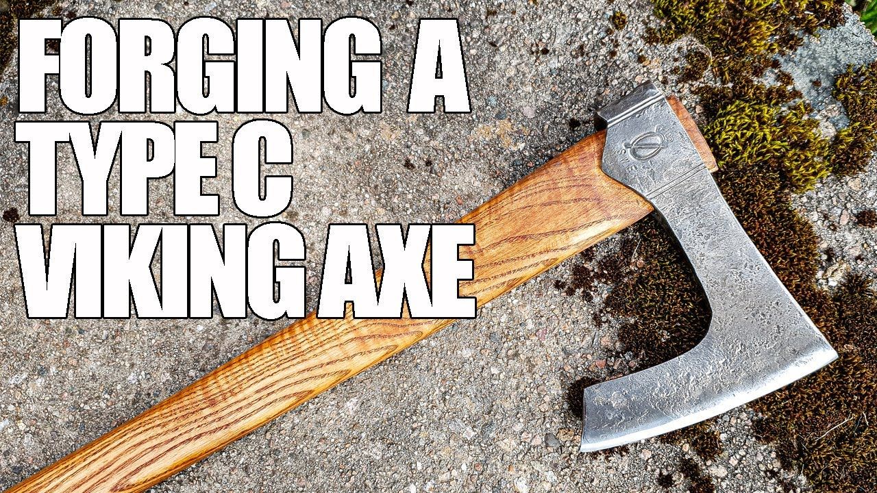 Watch me create a bearded viking axe!