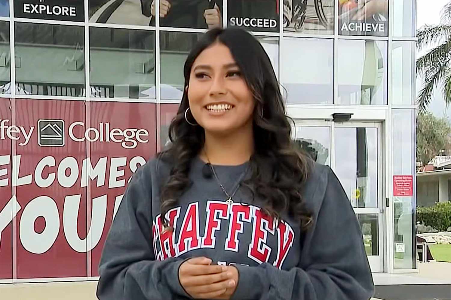 18-year-old graduates from college, then gets her high school diploma a ...