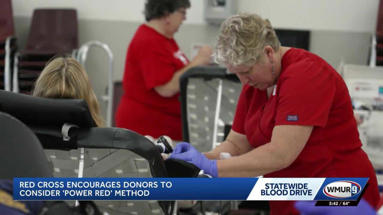 Power Red process lets blood donors make bigger impact