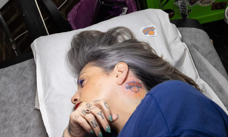 Knicks ‘psycho’ fans are getting team tattoos ahead next week’s ...