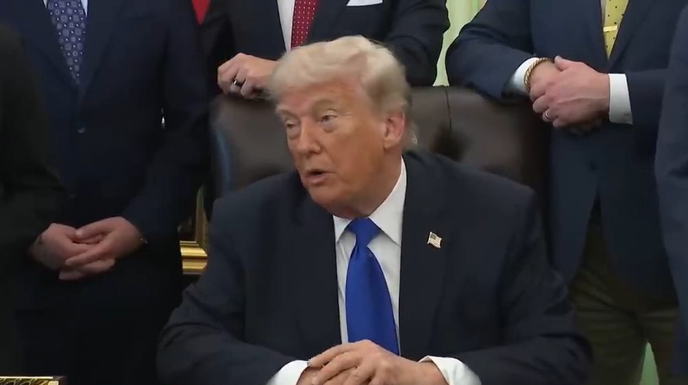 'Look, the country's doing really well': Trump believes Dow hitting 50K ...