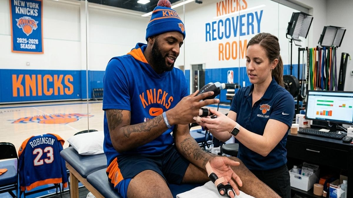 Knicks hit with concerning Mitchell Robinson injury news before NBA Finals