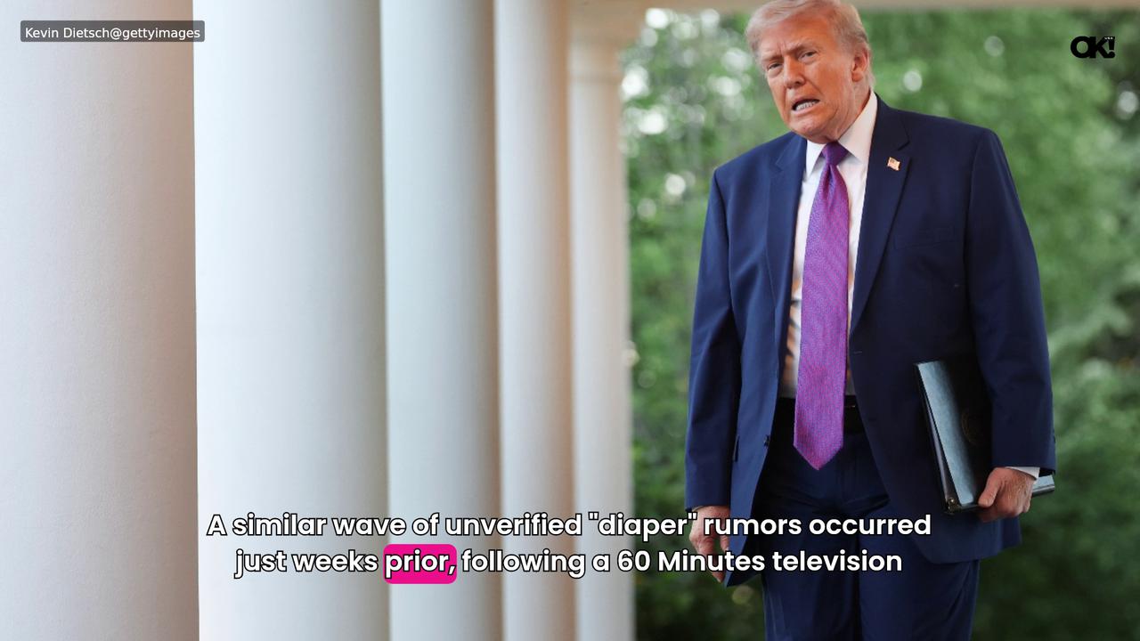 Donald Trump accused of wearing a 'double diaper' as massive backside ...