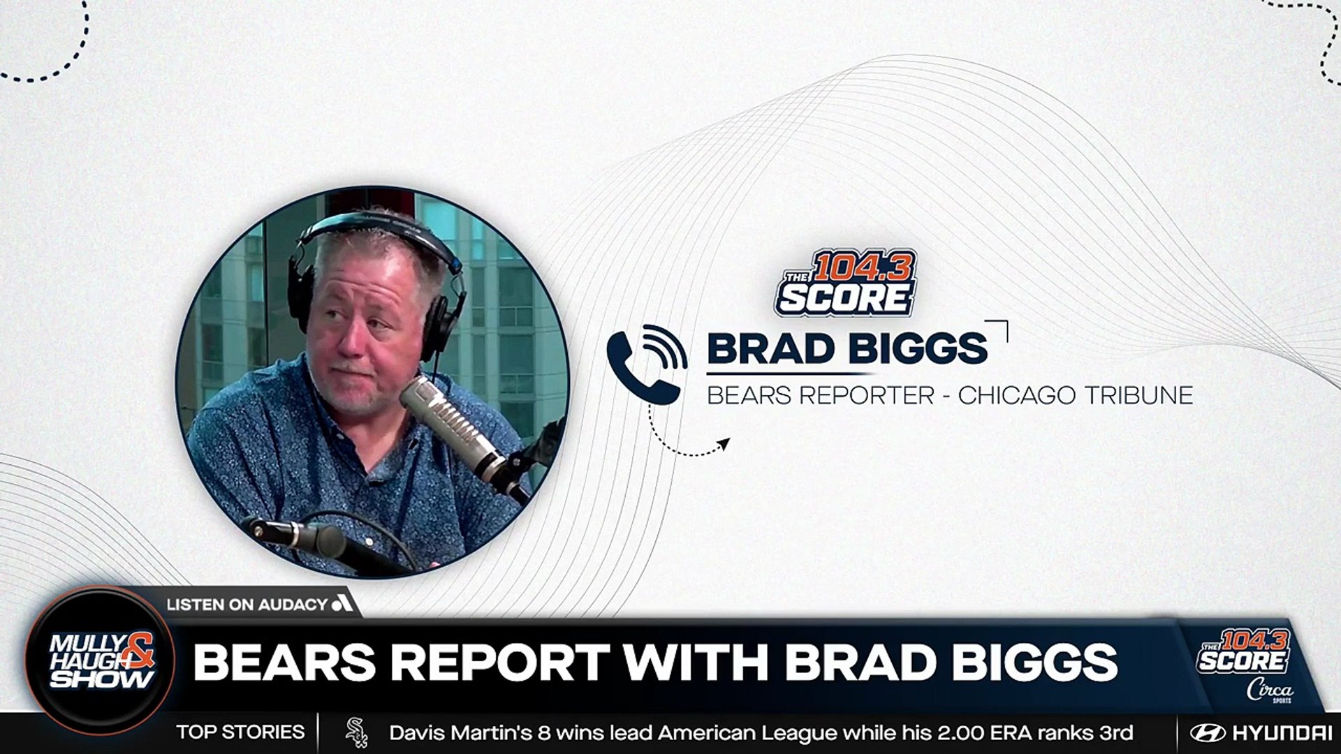 Brad Biggs was amazed by Caleb Williams' 67-yard throw