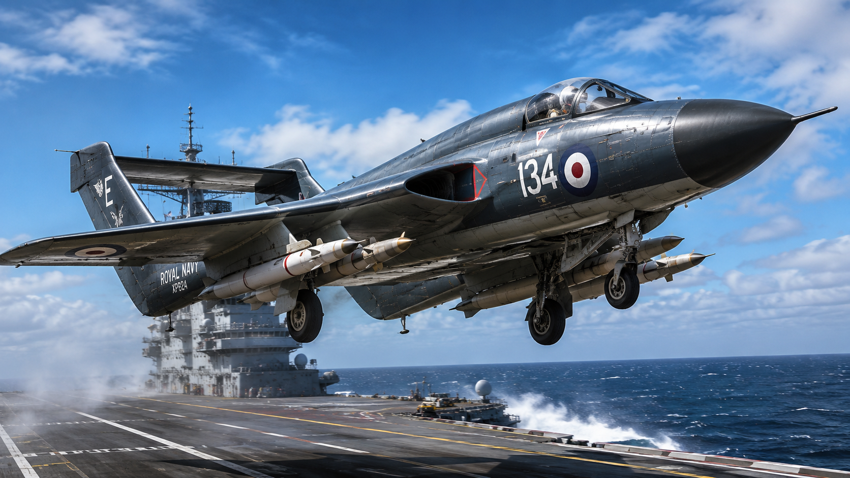 The jet so dangerous the Royal Navy replaced it with something safer