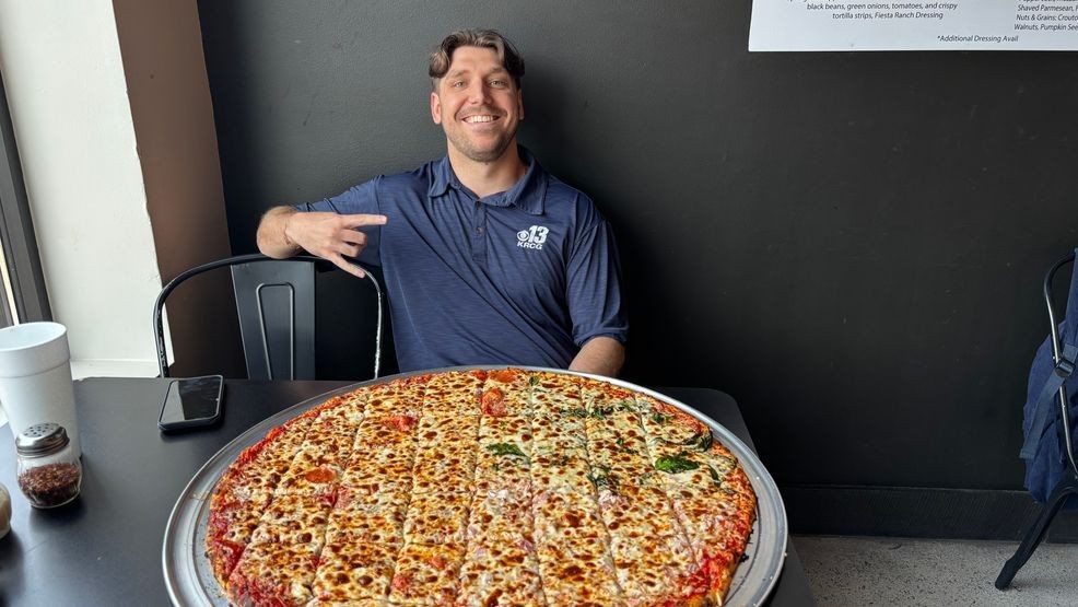 KRCG producer bites off more than he can chew in West Main Pizza Challenge