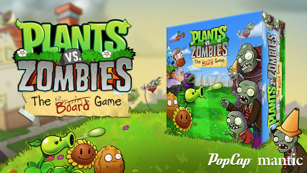 Plants vs. Zombies kommt bald auch als Brettspiel