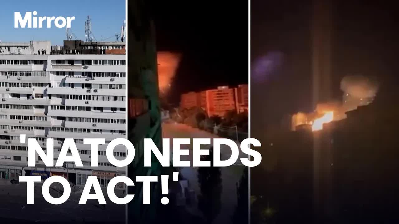 Russia strikes 10-storey apartment building in Romania injuring EU ...