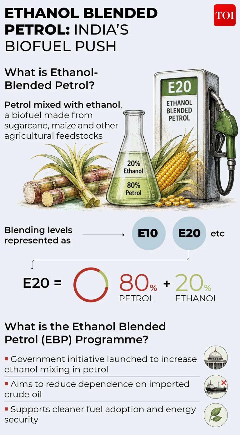 How government aims to save billions in forex with ethanol blended petrol