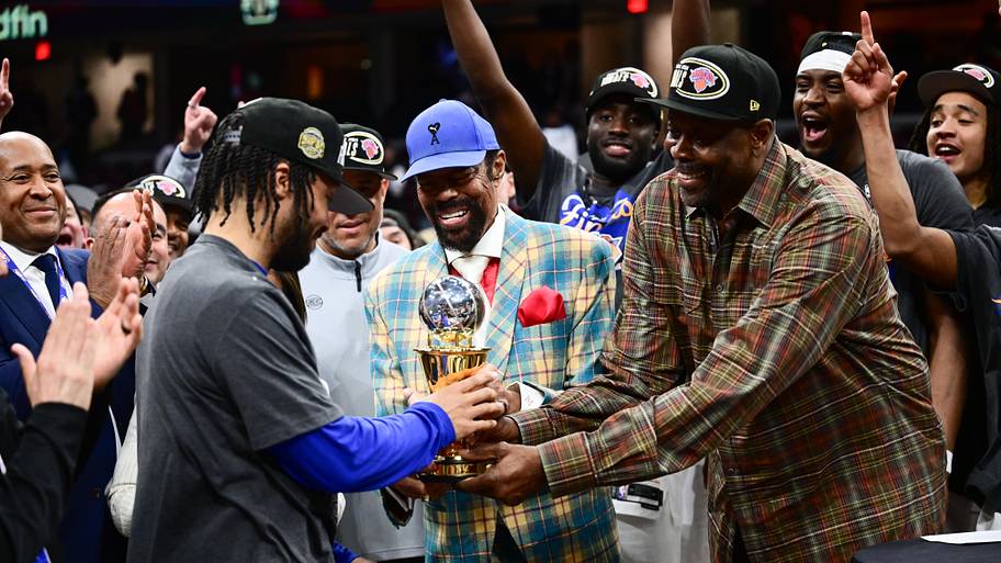 Jalen Brunson's Eastern Conference Finals MVP celebrated with a Topps ...