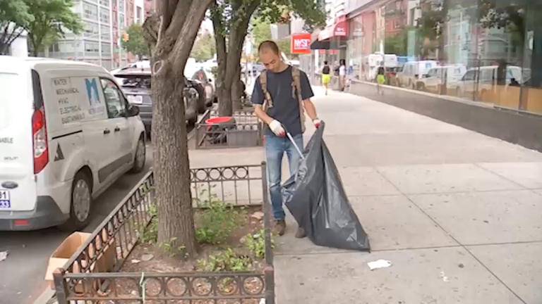 Rubbish revolution: Columbia grad goes viral for cleaning up trash ...